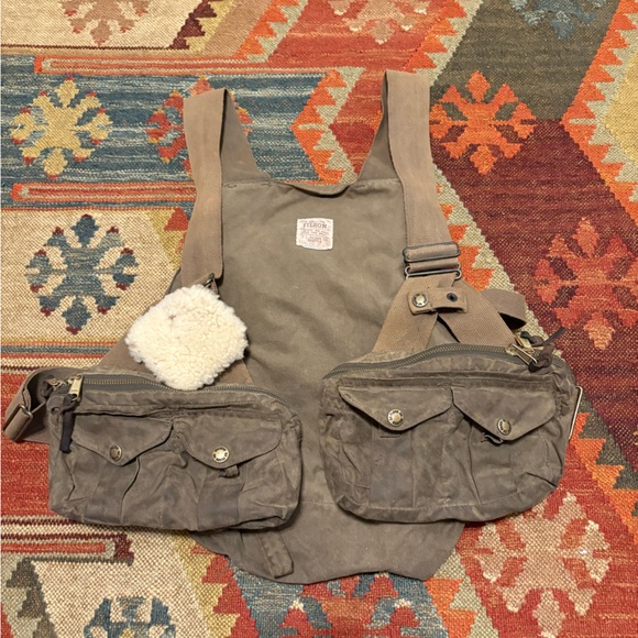 Filson | Bags | Vintage Filson Strap Foul Weather Fly Fishing Vest 32 ...